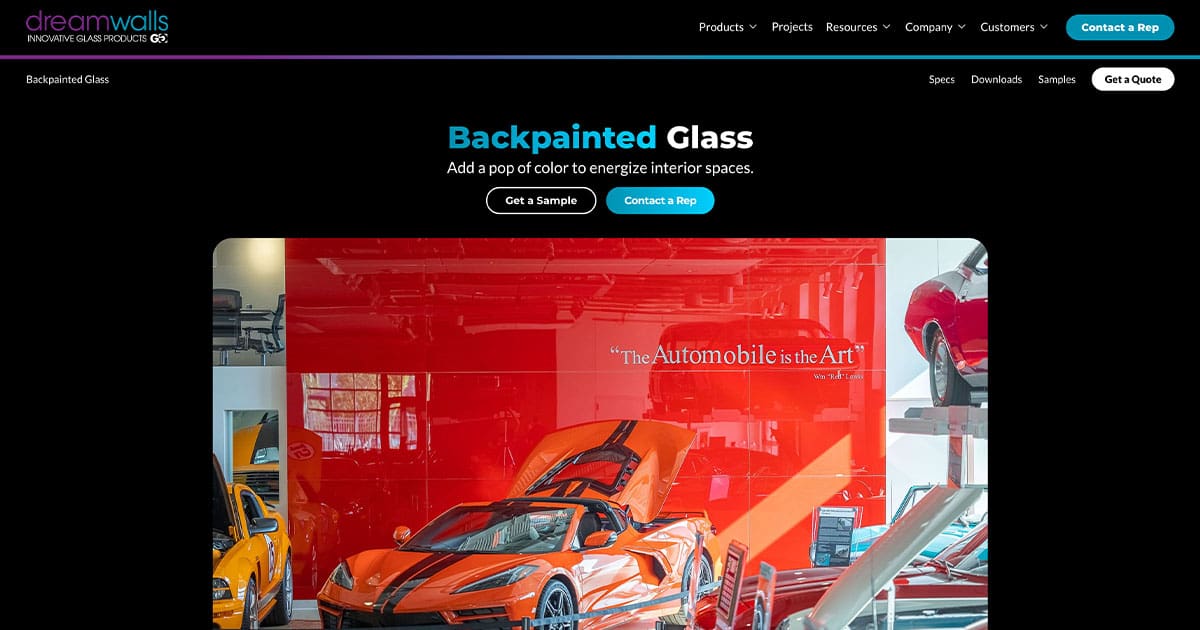 Dreamwalls Color Glass: Back Painted Glass for Interiors