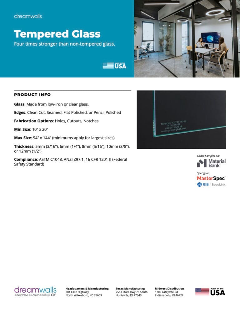 Dreamwalls Tempered Glass: Strong Safety Glass