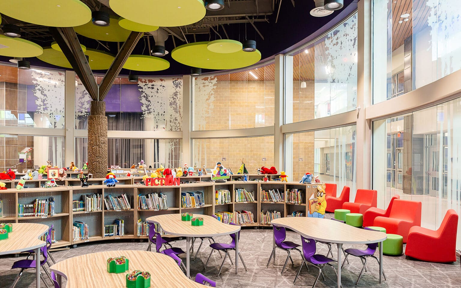Custom Laminated Glass at Port Neches Primary School in TX